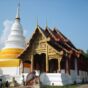 Buddhist Monastery Roofs | Copyright-free photo (by M. Vorel) | LibreShot