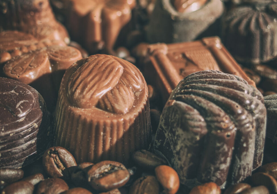 Chocolate and coffee beans | Copyright-free photo (by M. Vorel) | LibreShot Chocolate and coffee beans | Copyright-free photo (by M. Vorel) | LibreShot