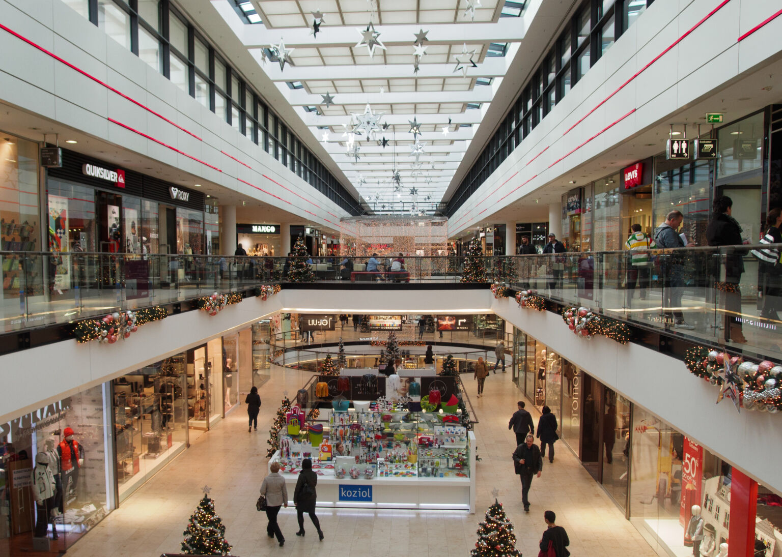 Shopping mall interior | Copyright-free photo (by M. Vorel) | LibreShot Shopping mall interior | Copyright-free photo (by M. Vorel) | LibreShot