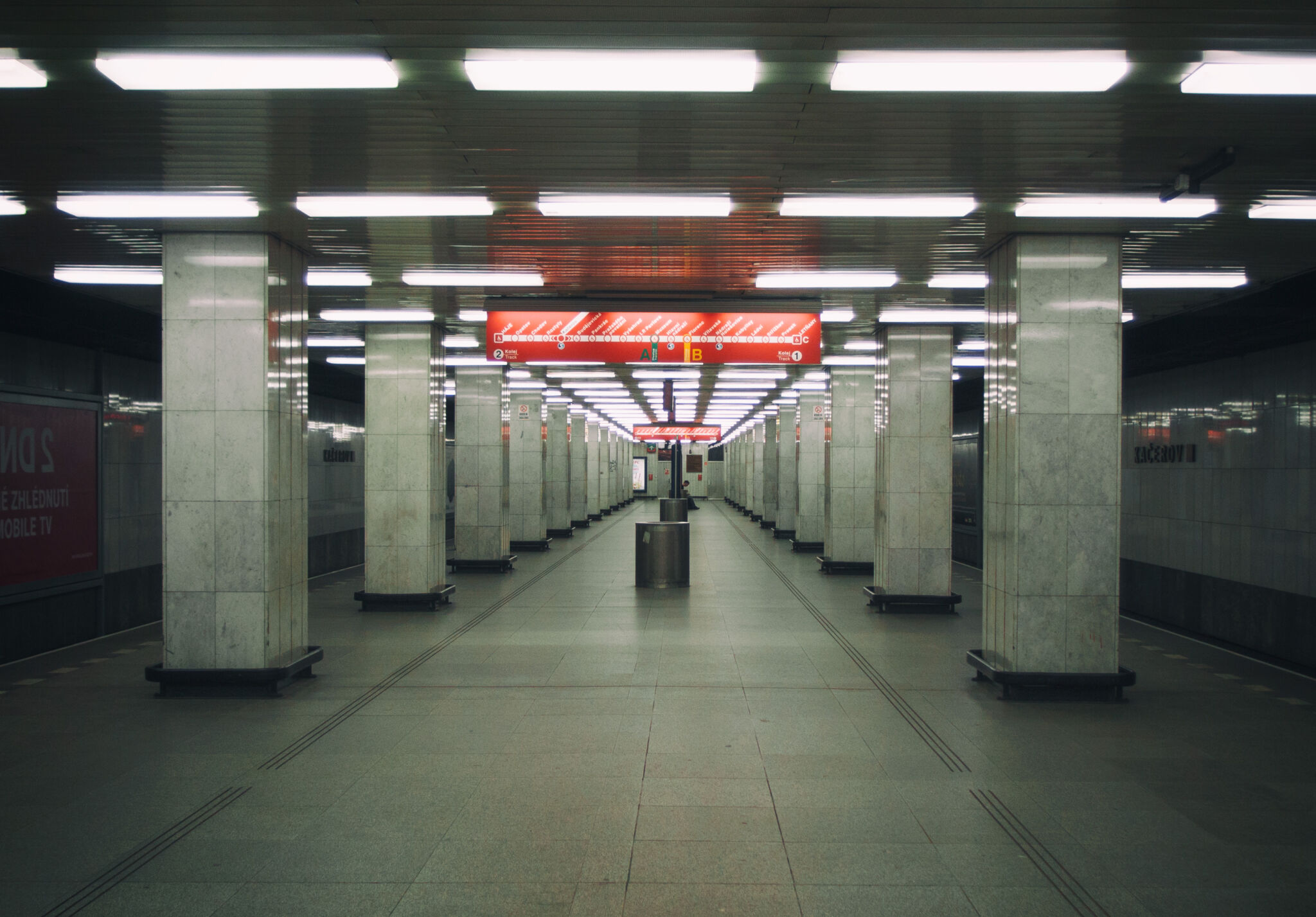 Metro station | Copyright-free photo (by M. Vorel) | LibreShot