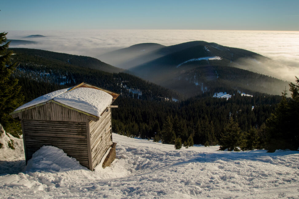 Mountain Hut With Beautiful View | Copyright-free photo (by M. Vorel ... Mountain Hut With Beautiful View | Copyright-free photo (by M. Vorel ...