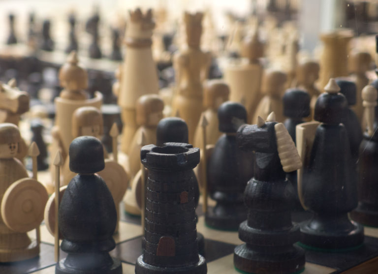 Chess Figures Close Up | Copyright-free photo (by M. Vorel) | LibreShot