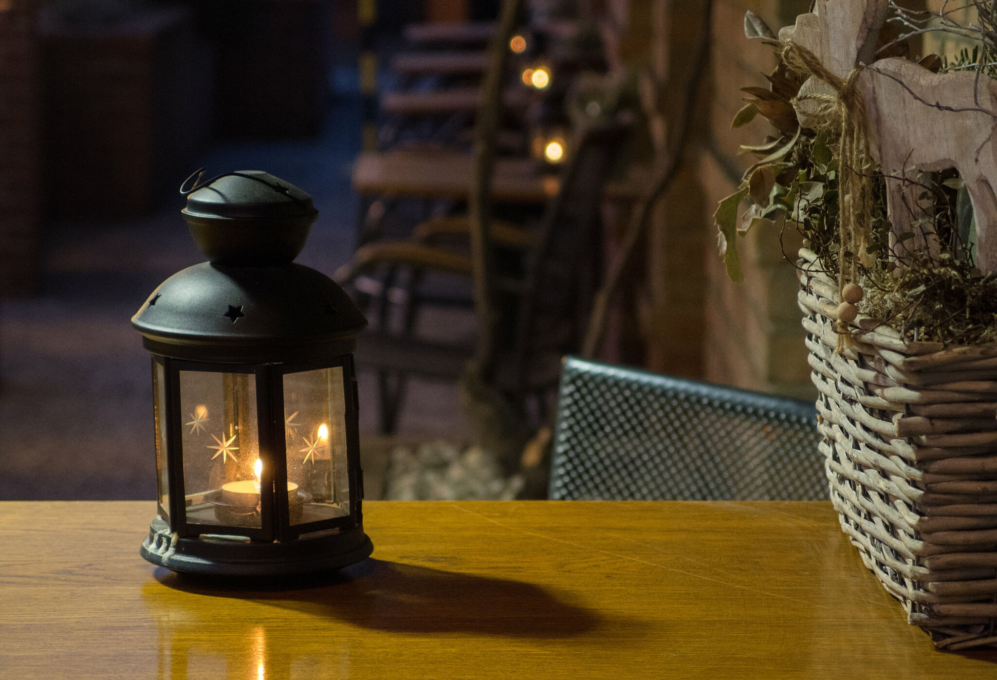 Night Still Life In The Restaurant | Copyright-free photo (by M. Vorel ...