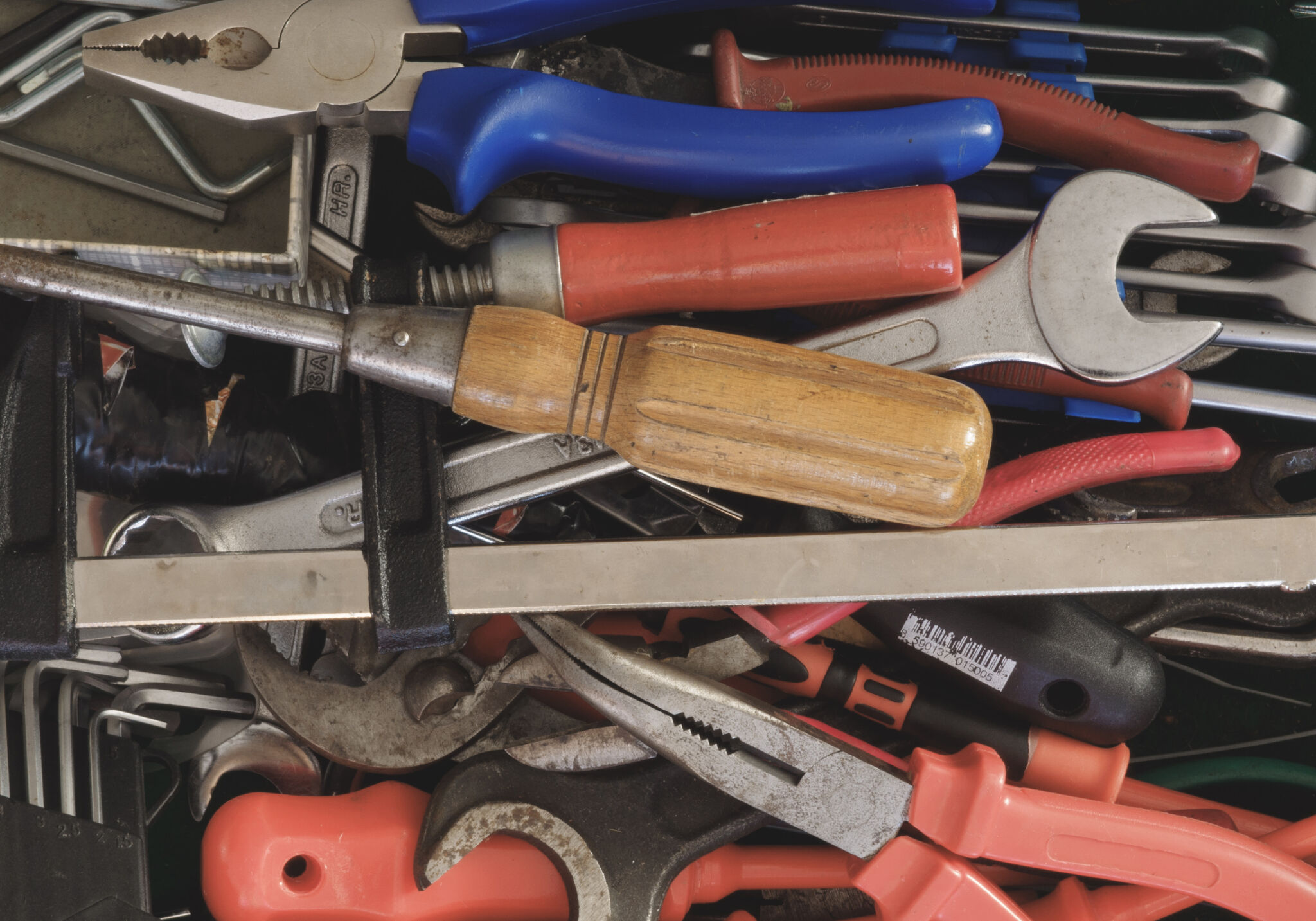 Heap Of Tools | Copyright-free photo (by M. Vorel) | LibreShot