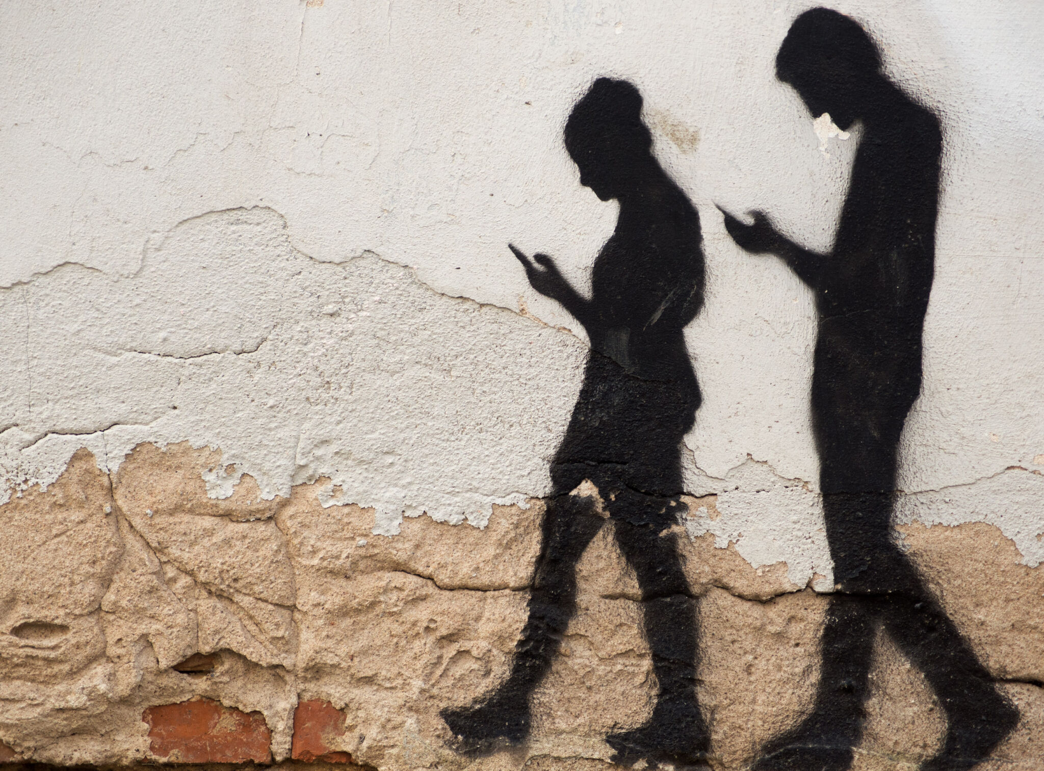 Walking With Mobile Phone | Copyright-free photo (by M. Vorel) | LibreShot