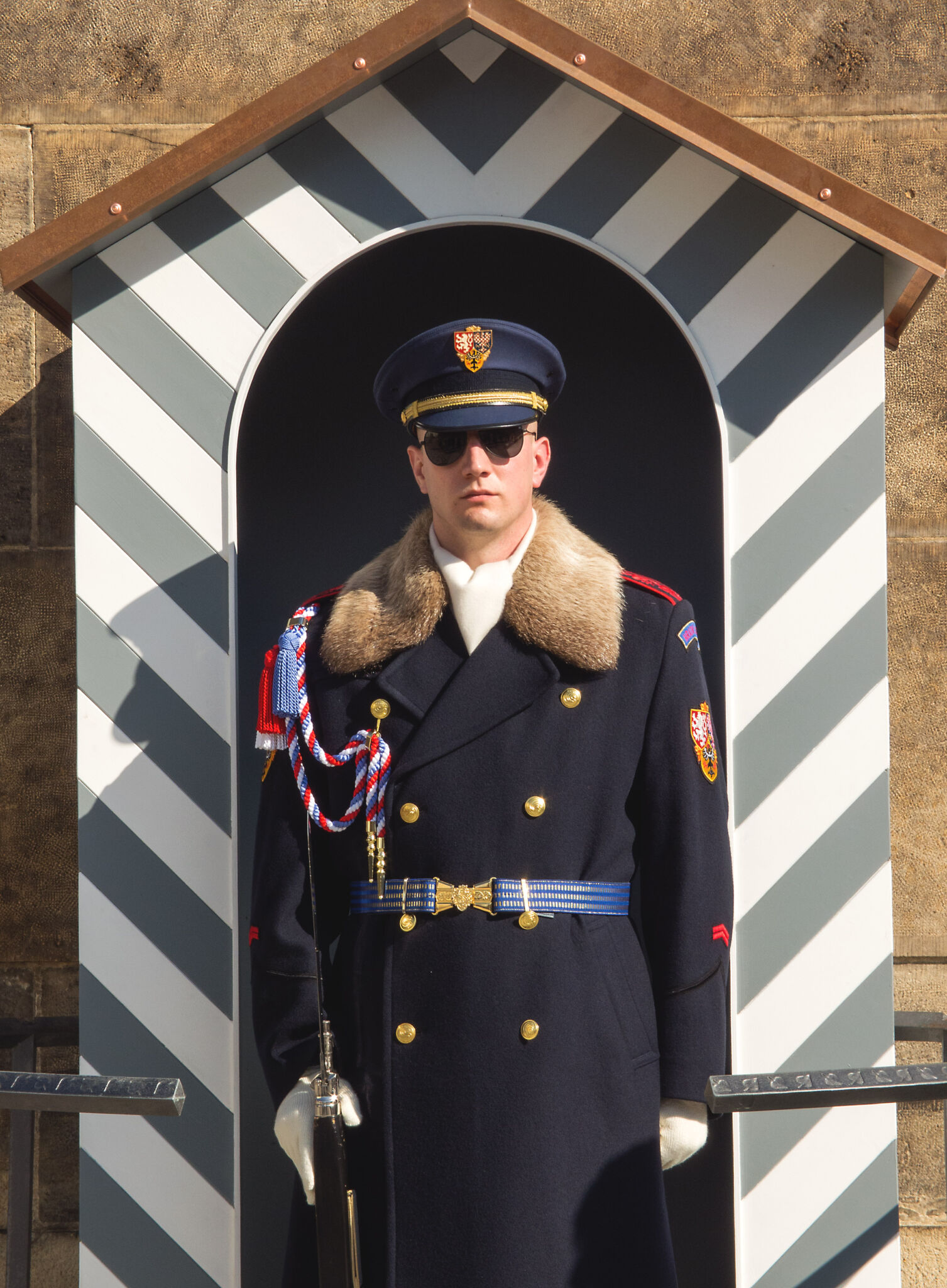 Guard Soldier In Prague Castle | Copyright-free photo (by M. Vorel ...