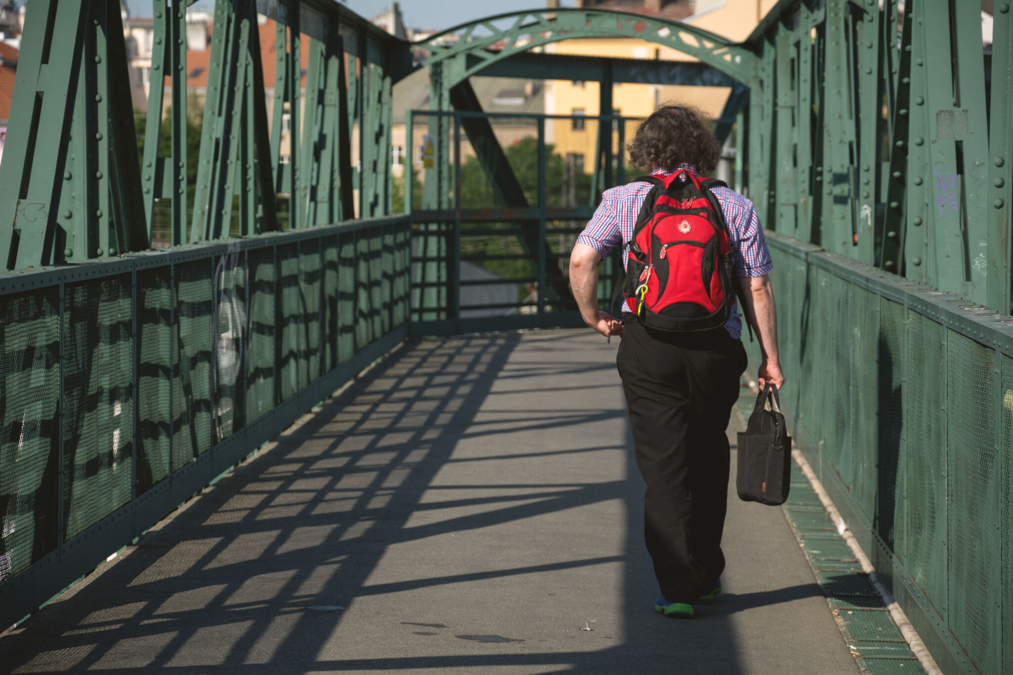 Man going to work | Copyright-free photo (by M. Vorel) | LibreShot
