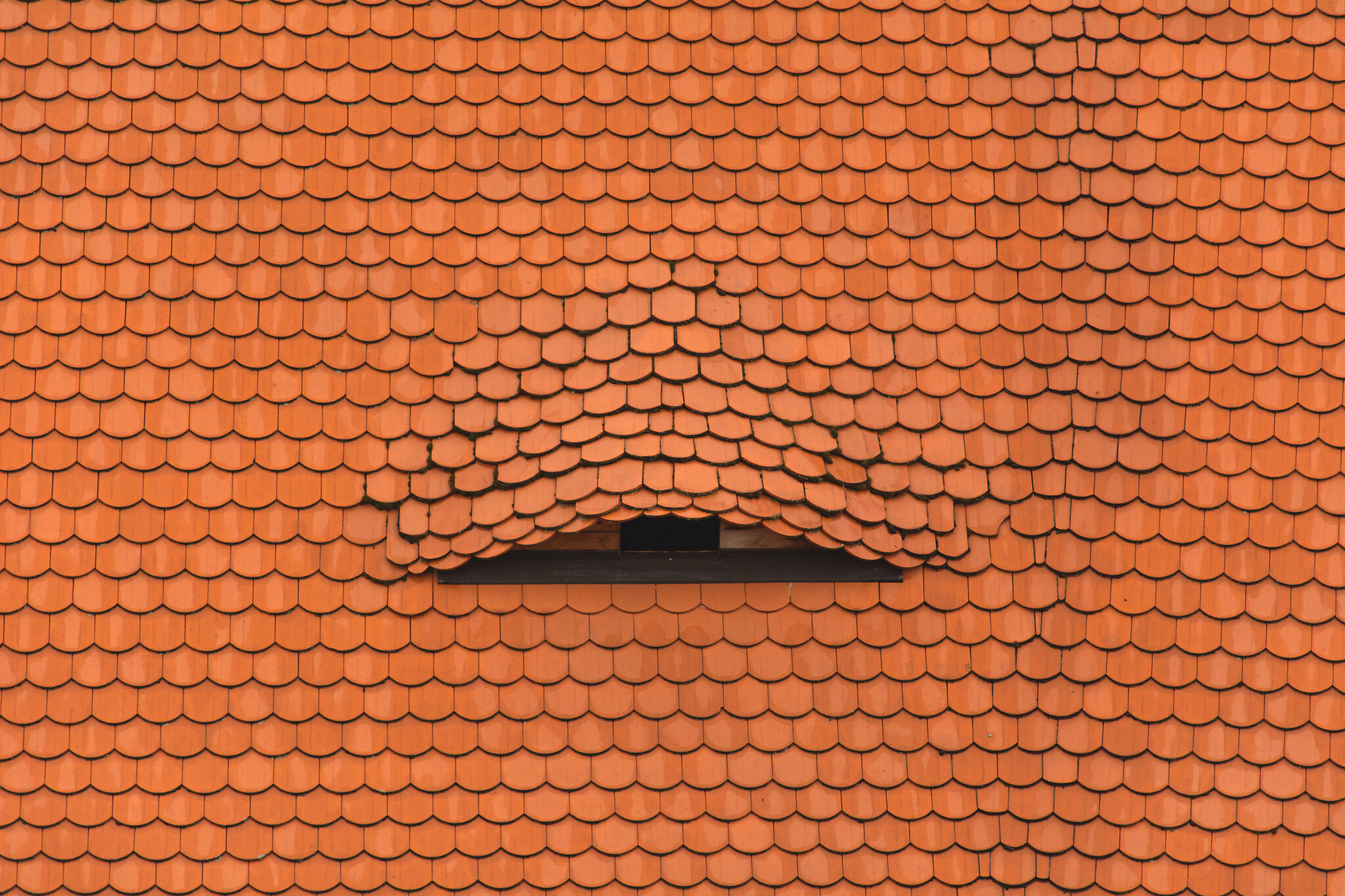 Old Dormer Window On Tiled Roof | Copyright-free photo (by M. Vorel ...