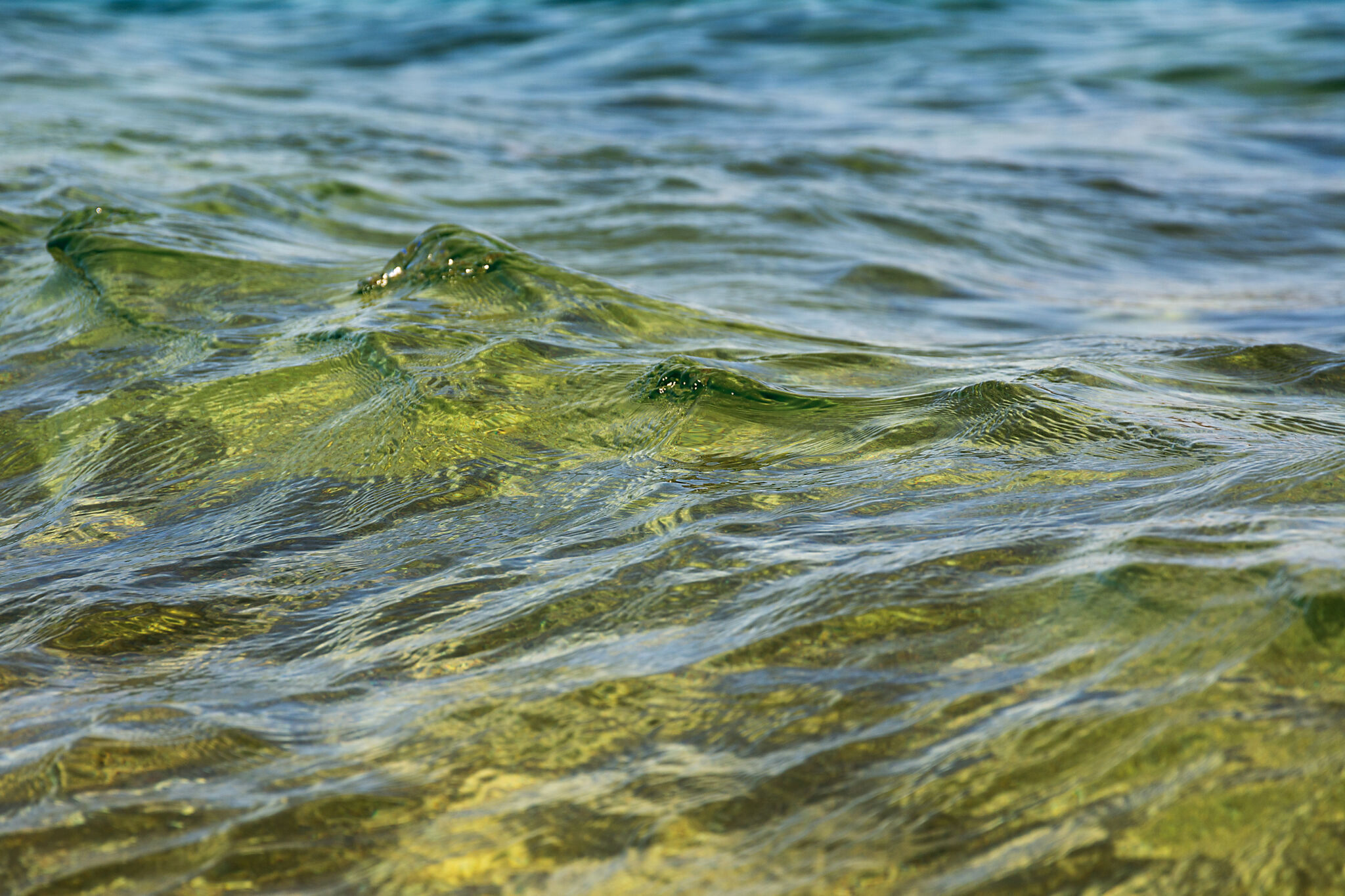 Sea waves (water surface) | Copyright-free photo (by M. Vorel) | LibreShot