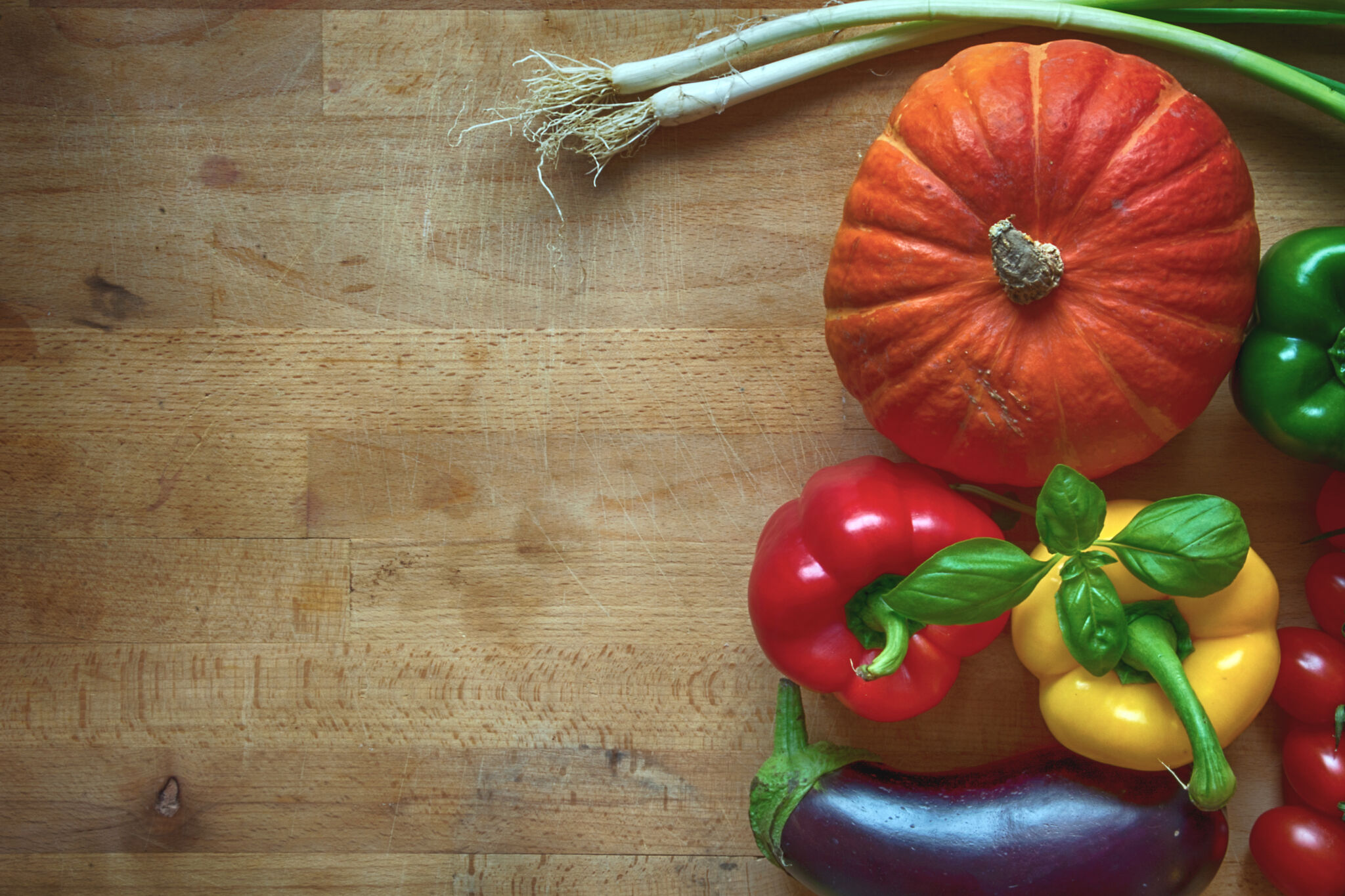 Vegetables With Copy Space | Copyright-free photo (by M. Vorel) | LibreShot