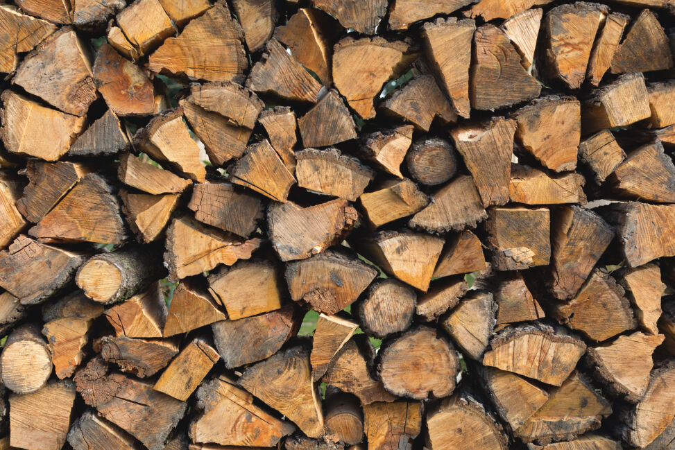 Stacked Firewood | Copyright-free photo (by M. Vorel) | LibreShot