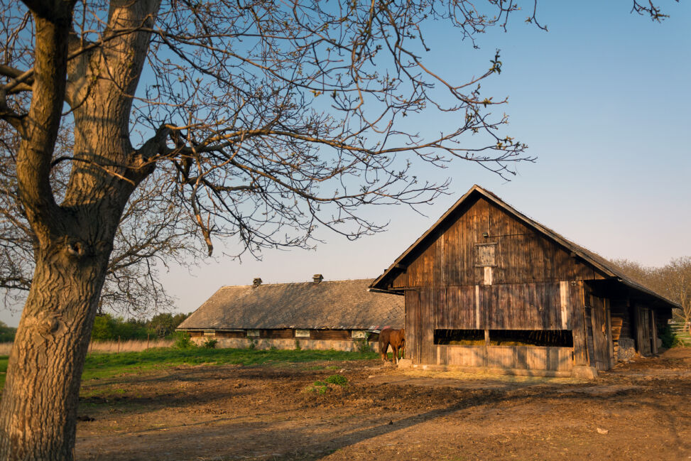 Farm House | Copyright-free photo (by M. Vorel) | LibreShot