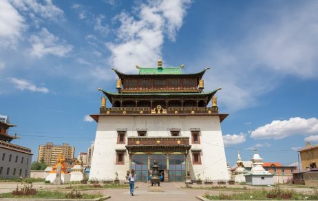 Gandan Monastery in Ulaanbaatar | Copyright-free photo (by M. Vorel ...