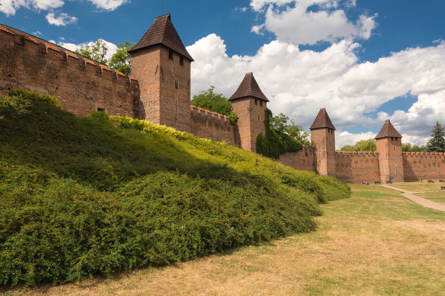 Medieval fortification in Nymburk | Copyright-free photo (by M. Vorel ...