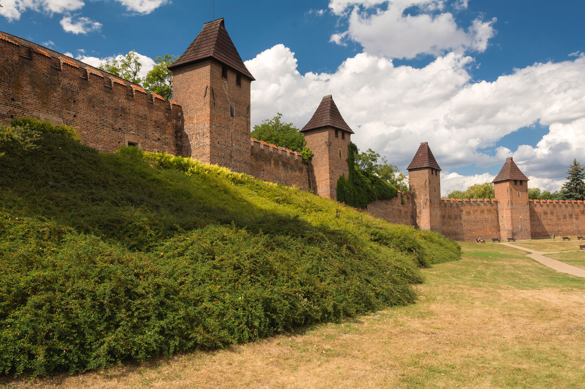Medieval fortification in Nymburk | Copyright-free photo (by M. Vorel ...