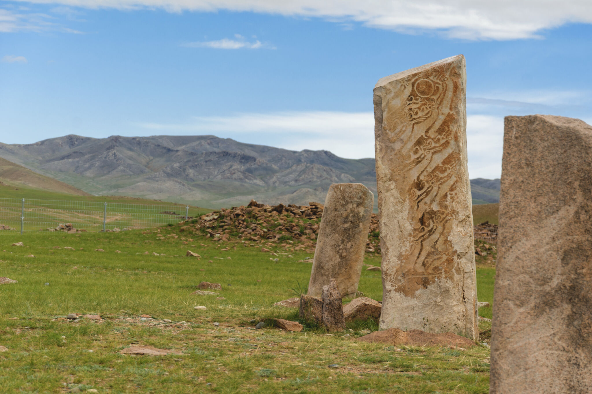 Deer Stones in Mongolia | Copyright-free photo (by M. Vorel) | LibreShot