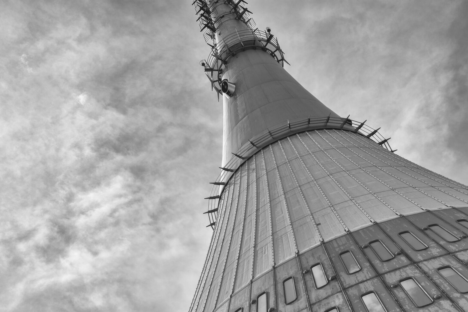 Ještěd tower | Copyright-free photo (by M. Vorel) | LibreShot