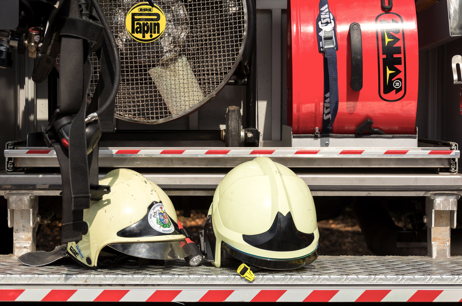 Firefighters Equipment | Copyright-free photo (by M. Vorel) | LibreShot