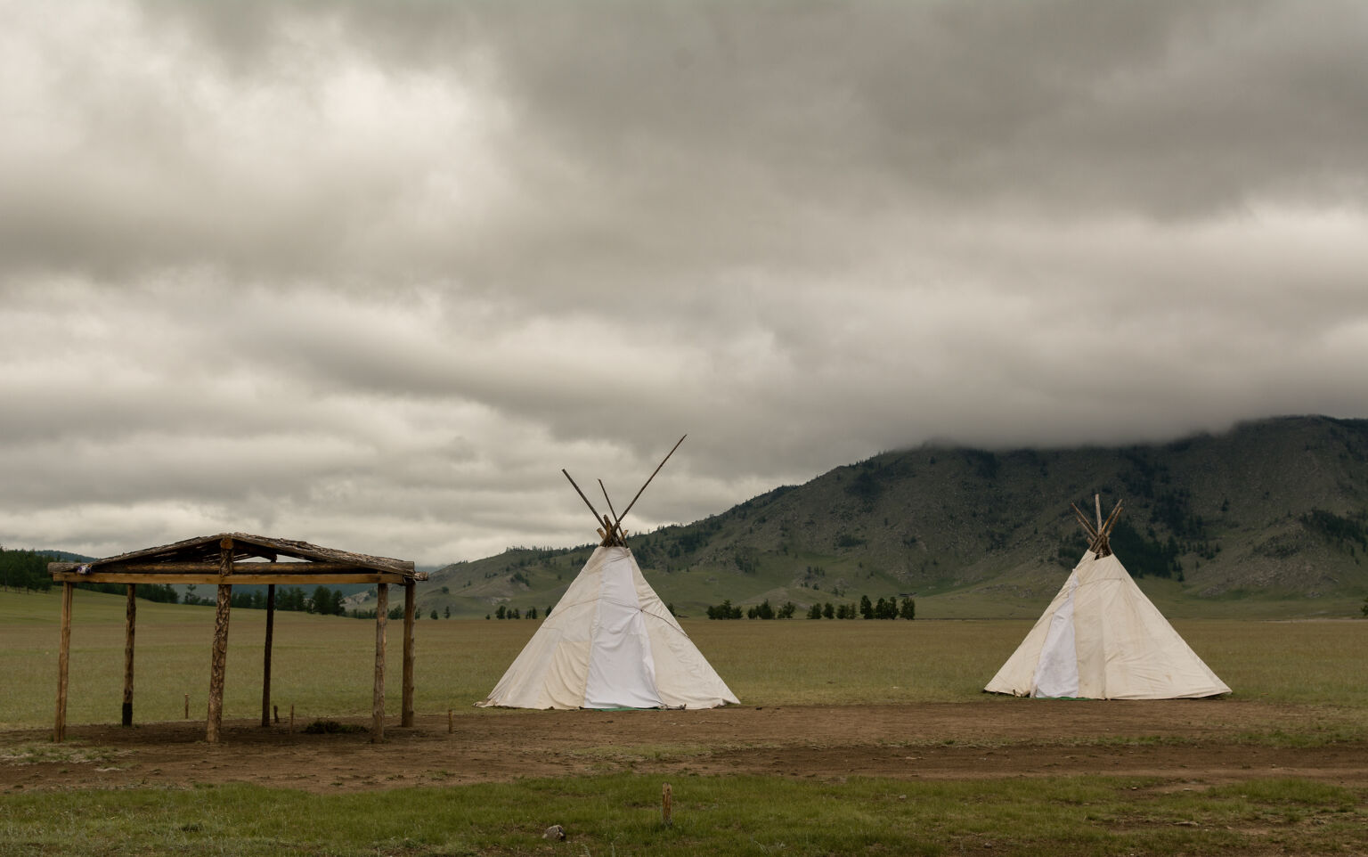 Teepee of Tsaatan people in Mongolia | Copyright-free photo (by M ...
