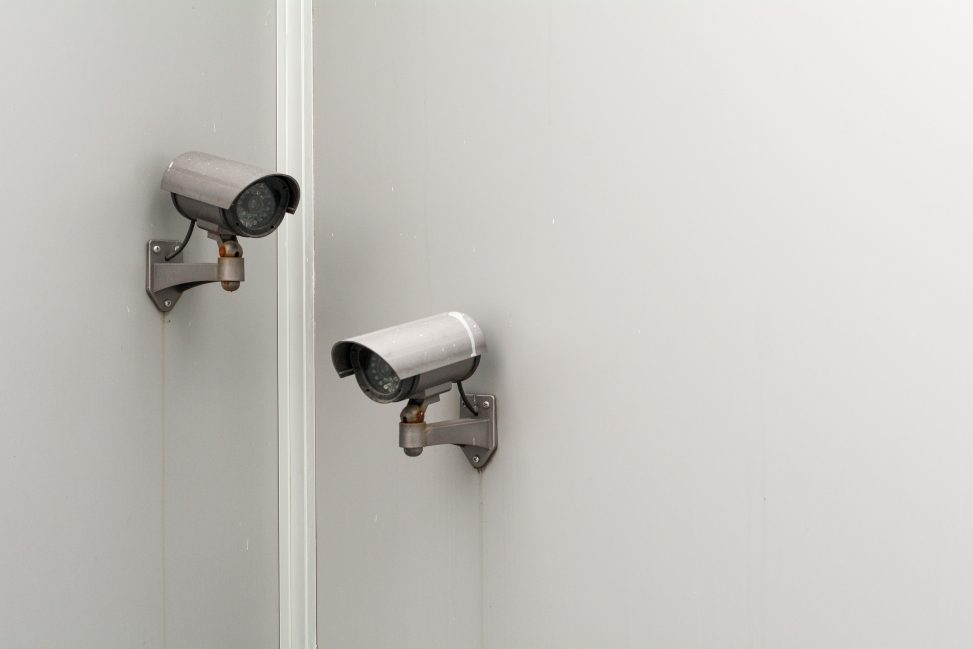 Two CCTV cameras | Copyright-free photo (by M. Vorel) | LibreShot