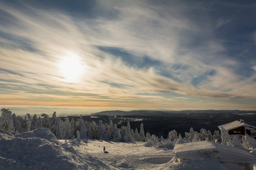 Winter Sky Landscape | Copyright-free photo (by M. Vorel) | LibreShot