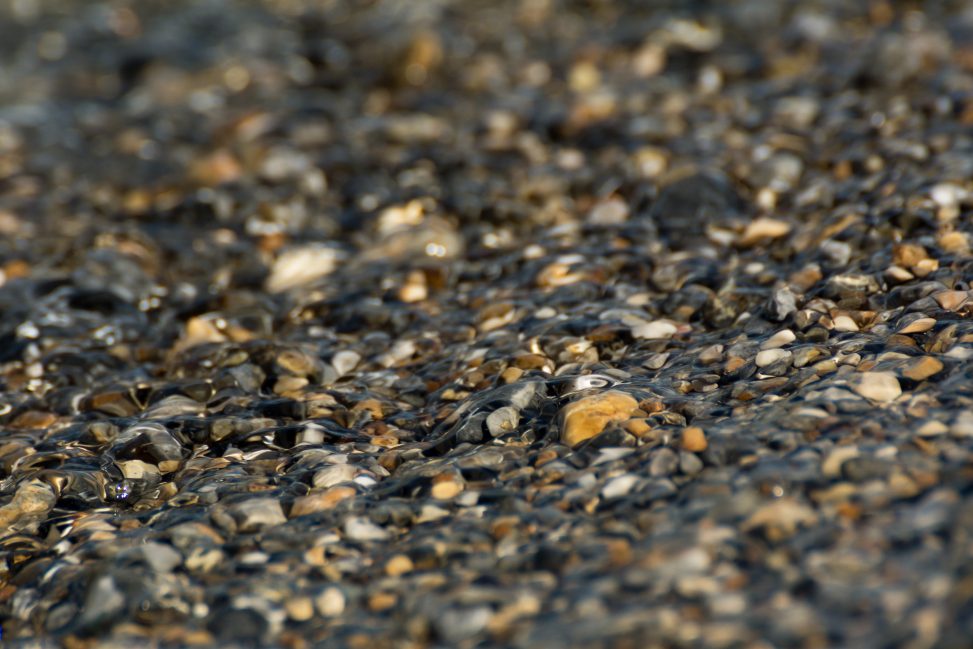 Pebbles at the Shore of a Clear Lake | Copyright-free photo (by M ...