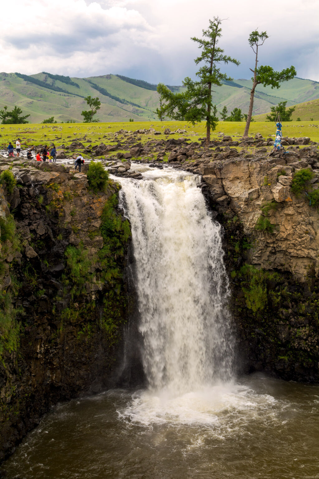 Orkhon Waterfall in Mongolia | Copyright-free photo (by M. Vorel ...