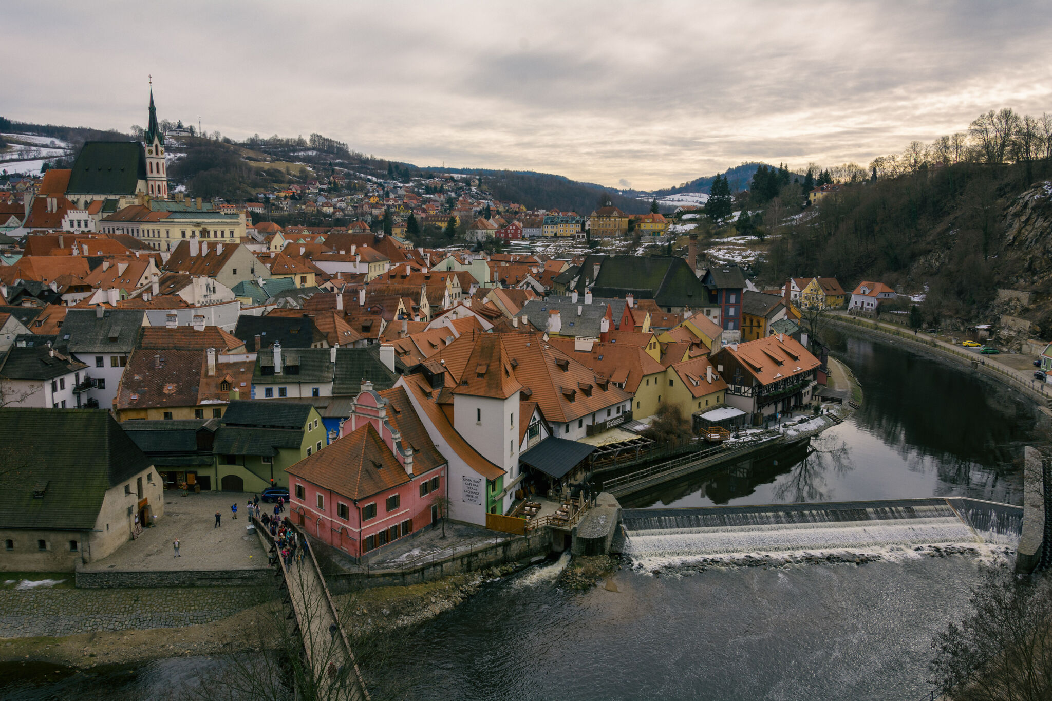 Český Krumlov Townscape | Copyright-free photo (by M. Vorel) | LibreShot