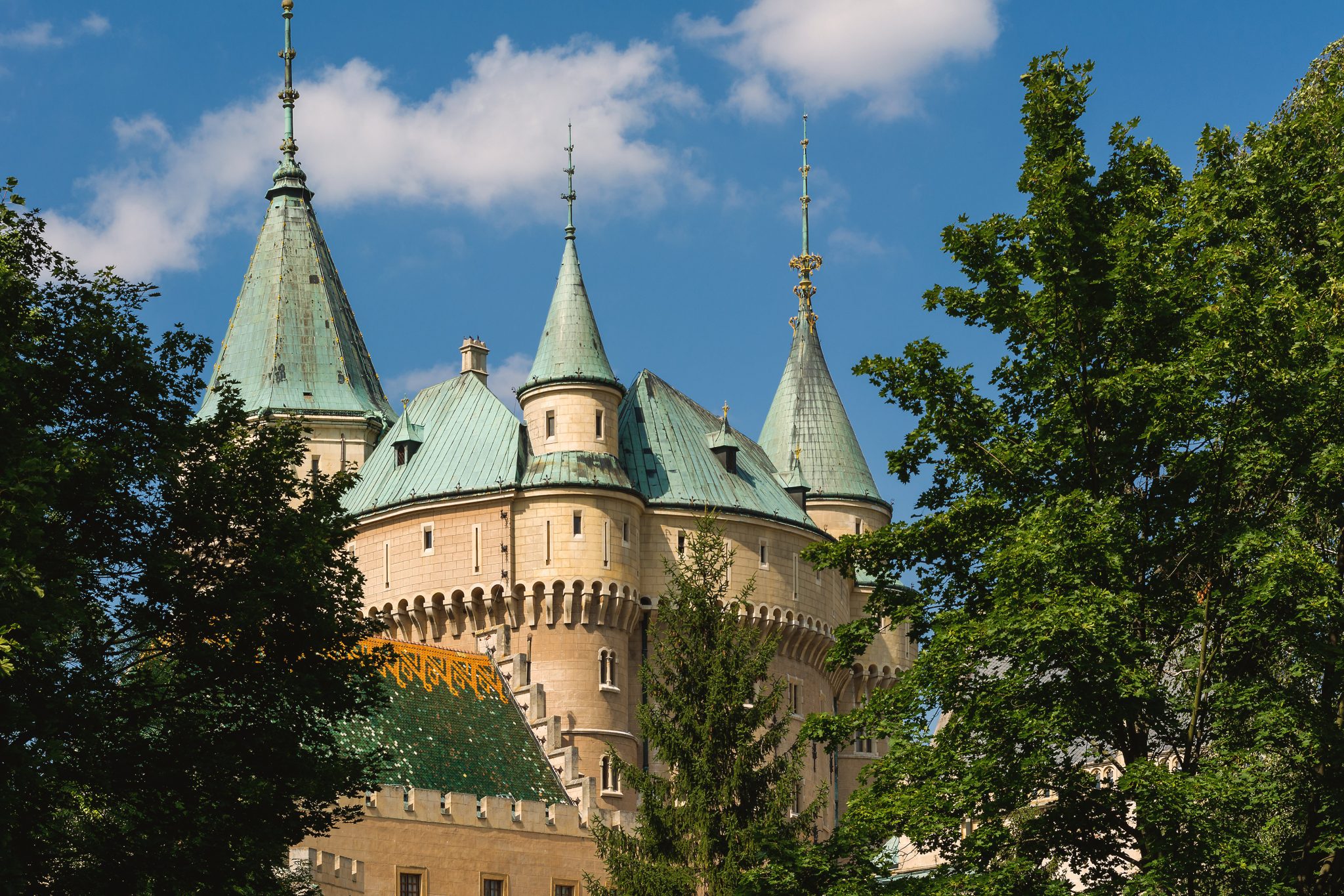 Bojnice Castle in Slovakia | Copyright-free photo (by M. Vorel) | LibreShot