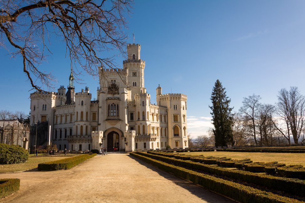 Czech castle Hluboka | Copyright-free photo (by M. Vorel) | LibreShot