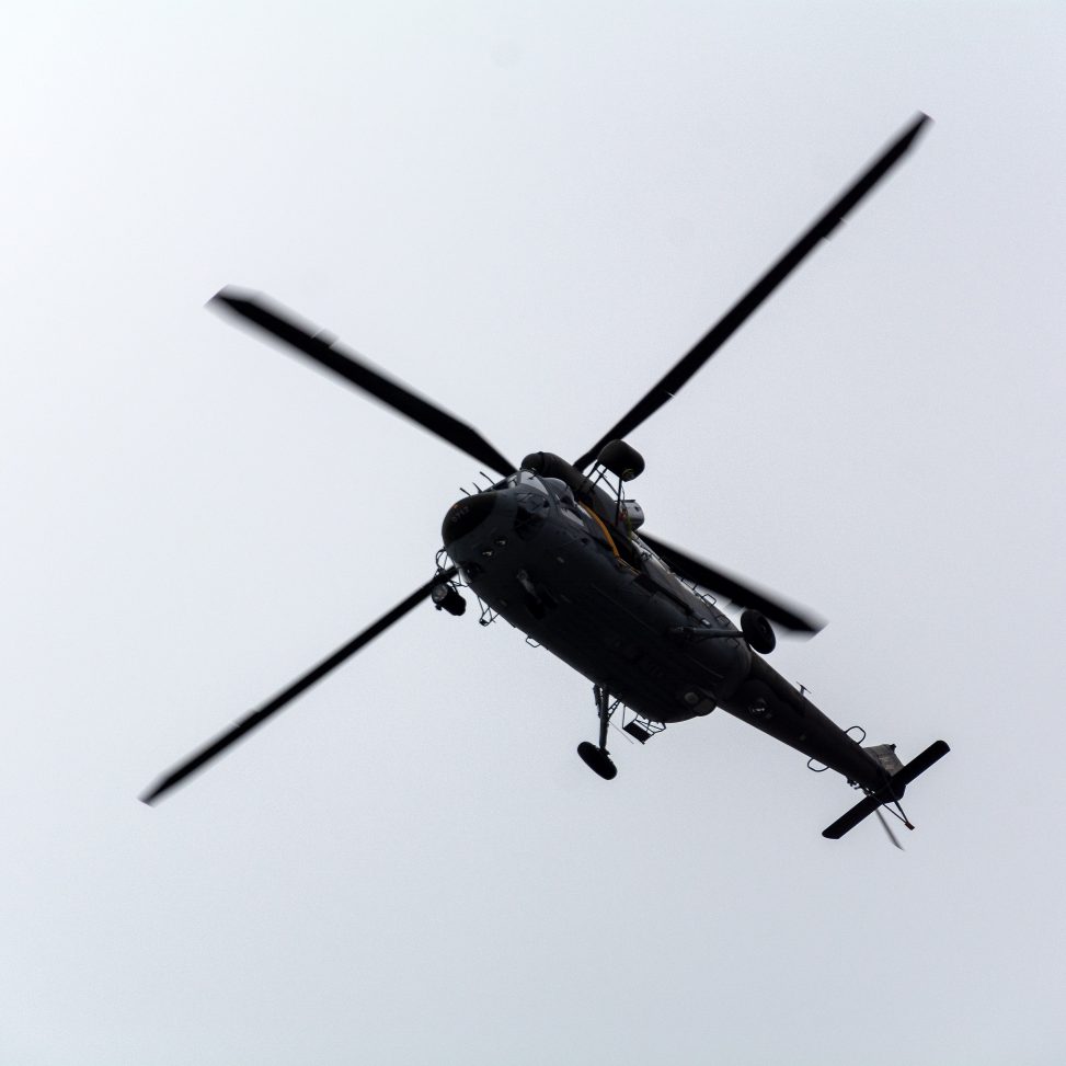 Helicopter Silhouette Side View | Copyright-free photo (by M. Vorel ...