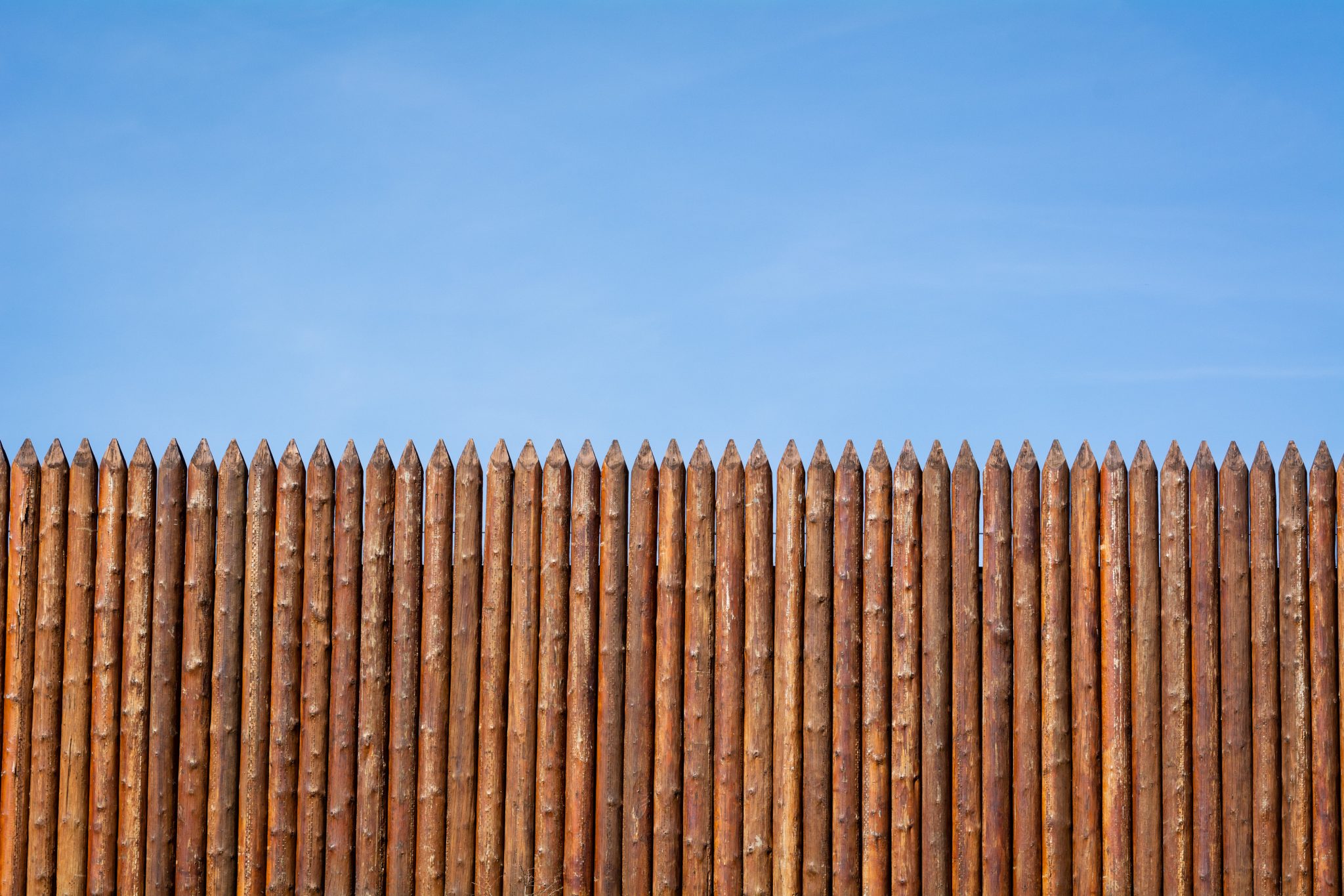 Wooden Wall of Celtic Fort | Copyright-free photo (by M. Vorel) | LibreShot