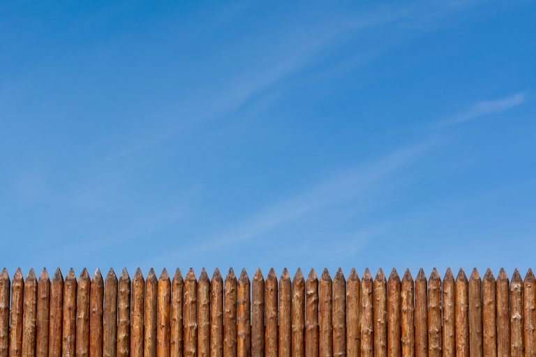 Wooden Medieval Stakewall | Copyright-free photo (by M. Vorel) | LibreShot